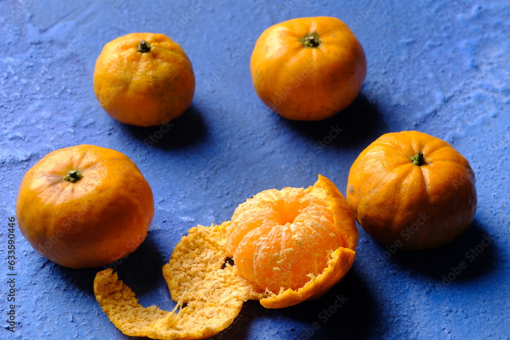 The mandarin orange or mandarine, is a small citrus tree fruit. Citrus ...