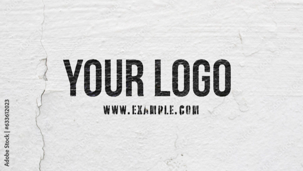 Shabby Logo Stock Template | Adobe Stock