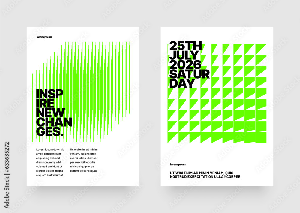 Simple corporate layout template for events, companies or any business ...