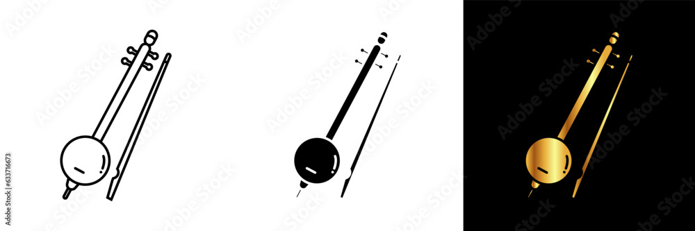 The Rebab Icon captures the soulful melodies of the traditional bowed ...