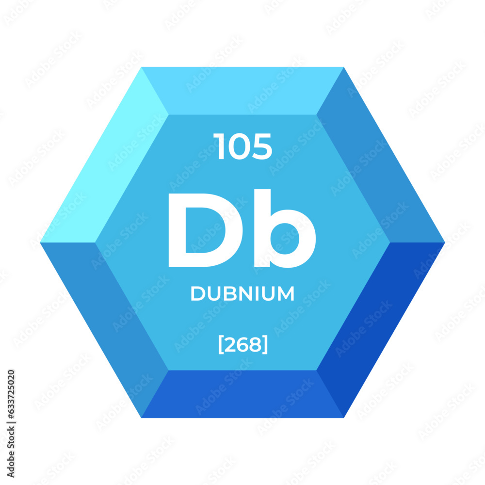 Dubnium is chemical element number 105 of the transition metal group ...