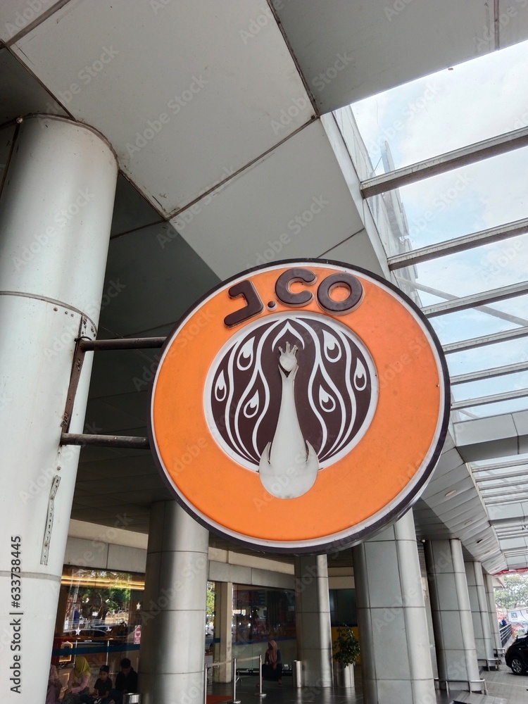 SEMARANG, INDONESIA - August 6th, 2023 - Logo and emblem of the J.co ...