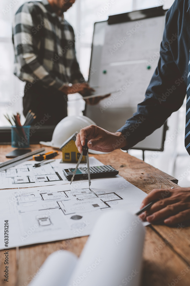 Structure of meeting engineers or architects for partner work projects ...