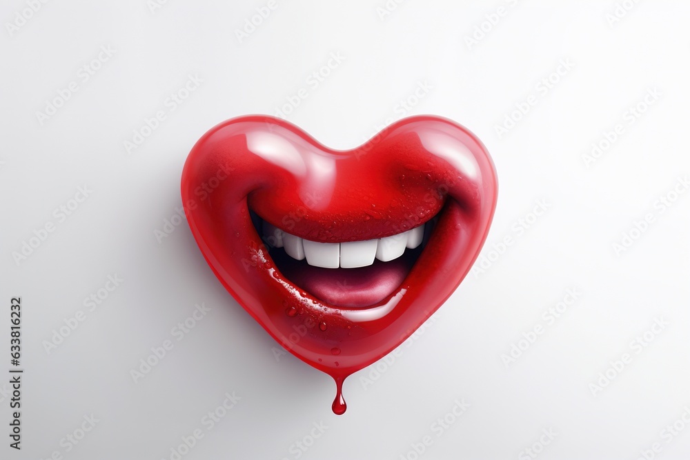 Heart. Cute cartoon healthy human anatomy internal organ character set ...