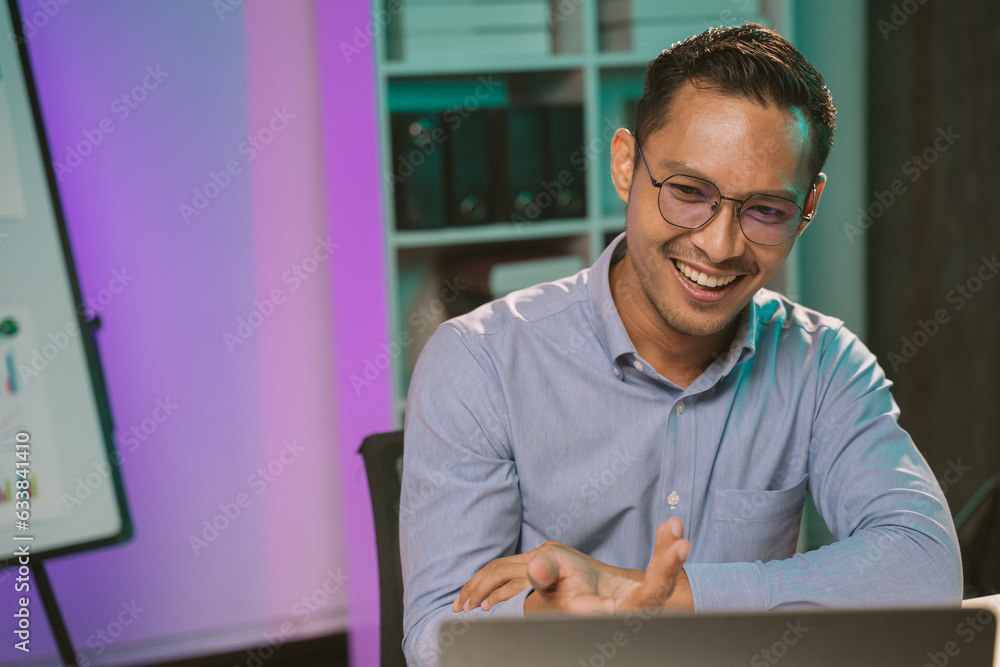 business, technology, office, man, computer, table, laptop, phone, work ...