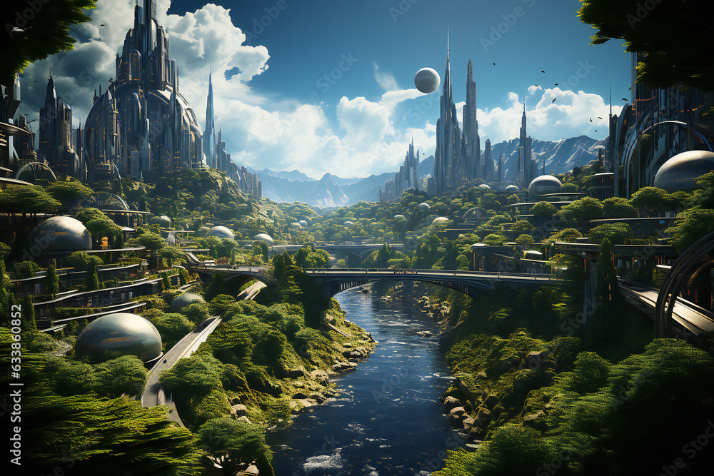 Fantasy Landscape Mysterious and Enchanted Realm: Explore an ...