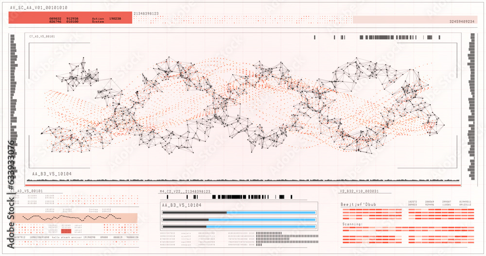 Digital png illustration of digital interface on transparent background ...
