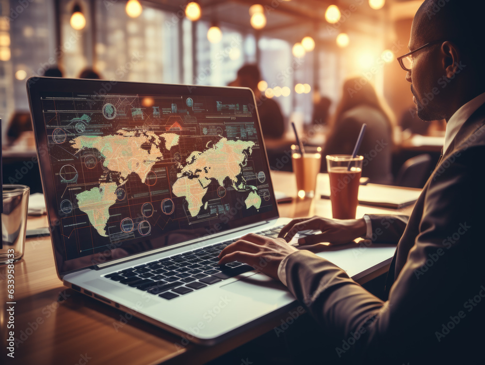 Candidates participating in remote job interviews: Virtual job ...