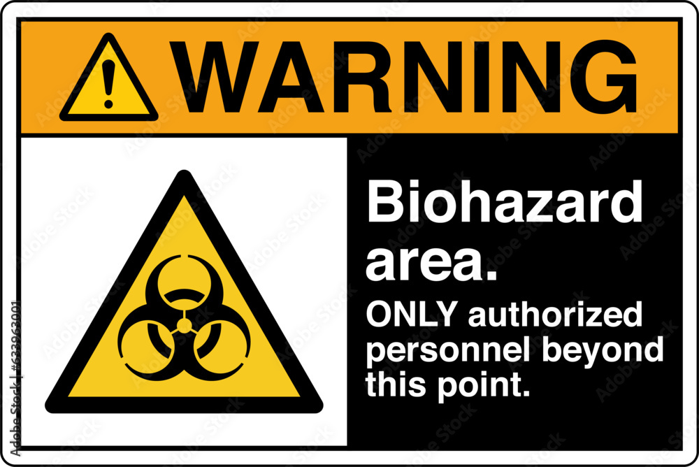 ANSI Z535 Safety Sign Marking Label Symbol Pictogram Standards Warning ...