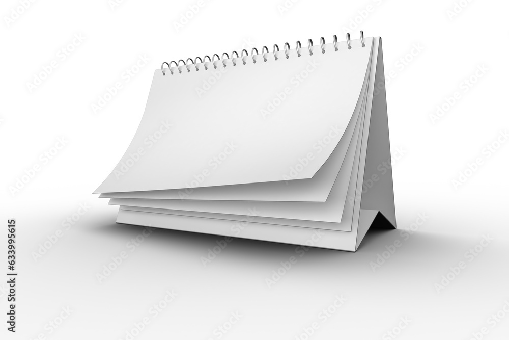 Digital png illustration of calendar with blank pages on transparent ...