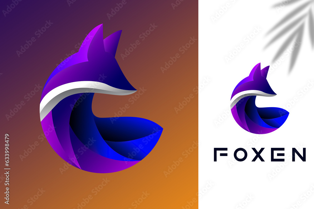 Foxen Logo Stock Photo | Adobe Stock