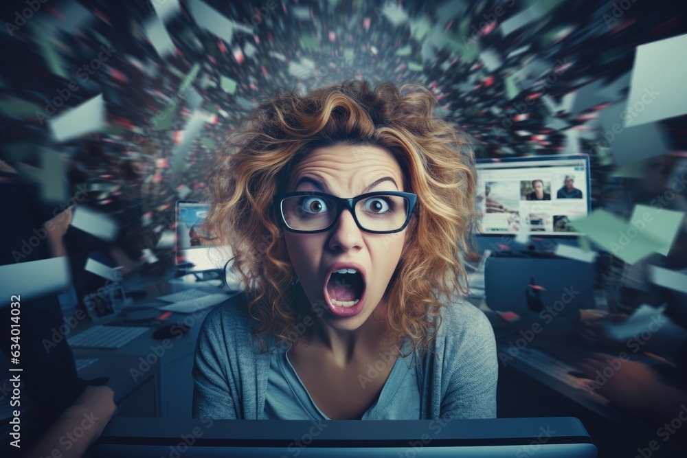 The person's face lights up with pure joy and surprise as they discover ...