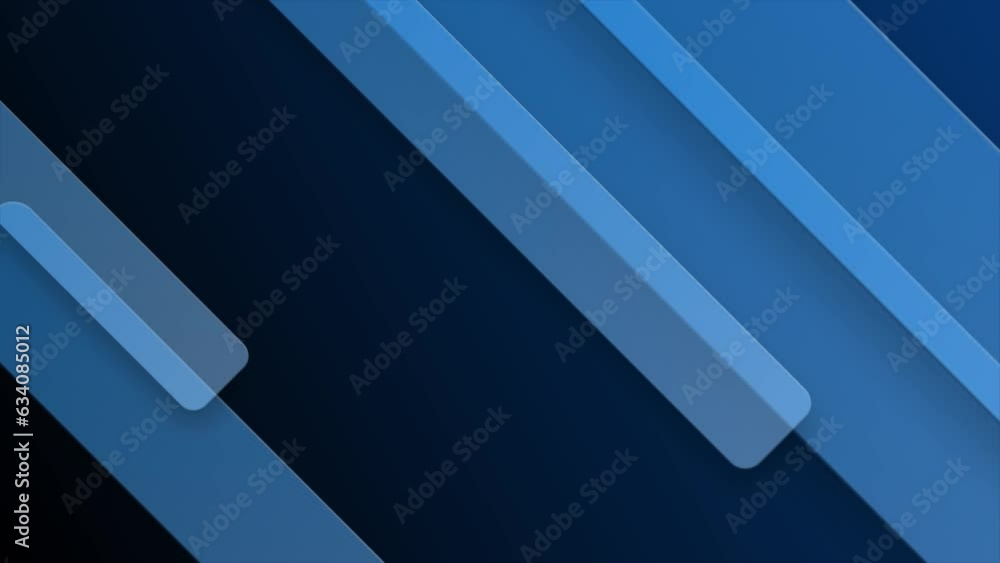 Dark Royal blue abstract geometric rectangle shapes minimal background ...