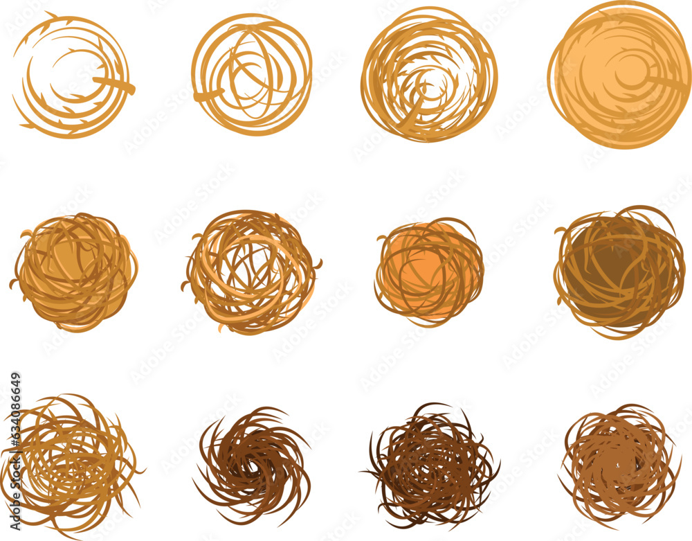 Tumbleweed vector illustration. Cartoon tumbleweed. Stock Vector ...