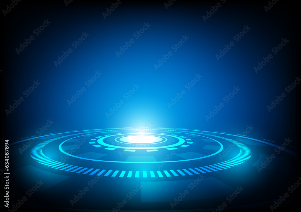 Abstract technology background Hi-tech communication concept futuristic ...