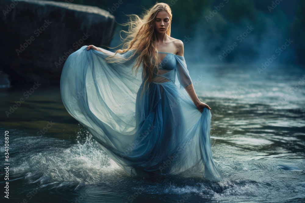 Beautiful river spirits in Roman and Greek mythology - Camenae were ...