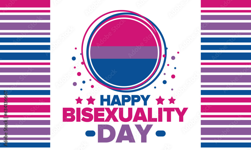 Happy Bisexuality Day. Bisexual Pride and Bi Visibility Day. Bisexual ...