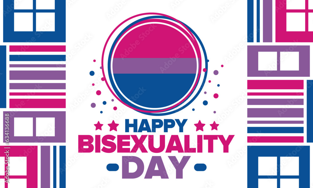 Happy Bisexuality Day. Bisexual Pride and Bi Visibility Day. Bisexual ...