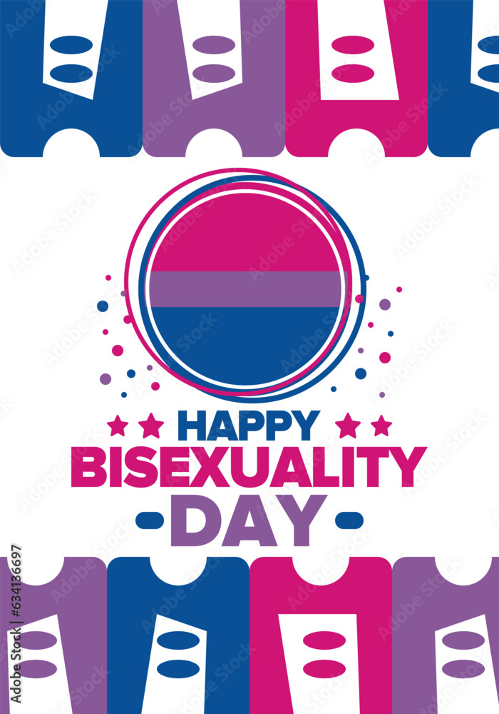 Happy Bisexuality Day. Bisexual Pride and Bi Visibility Day. Bisexual ...