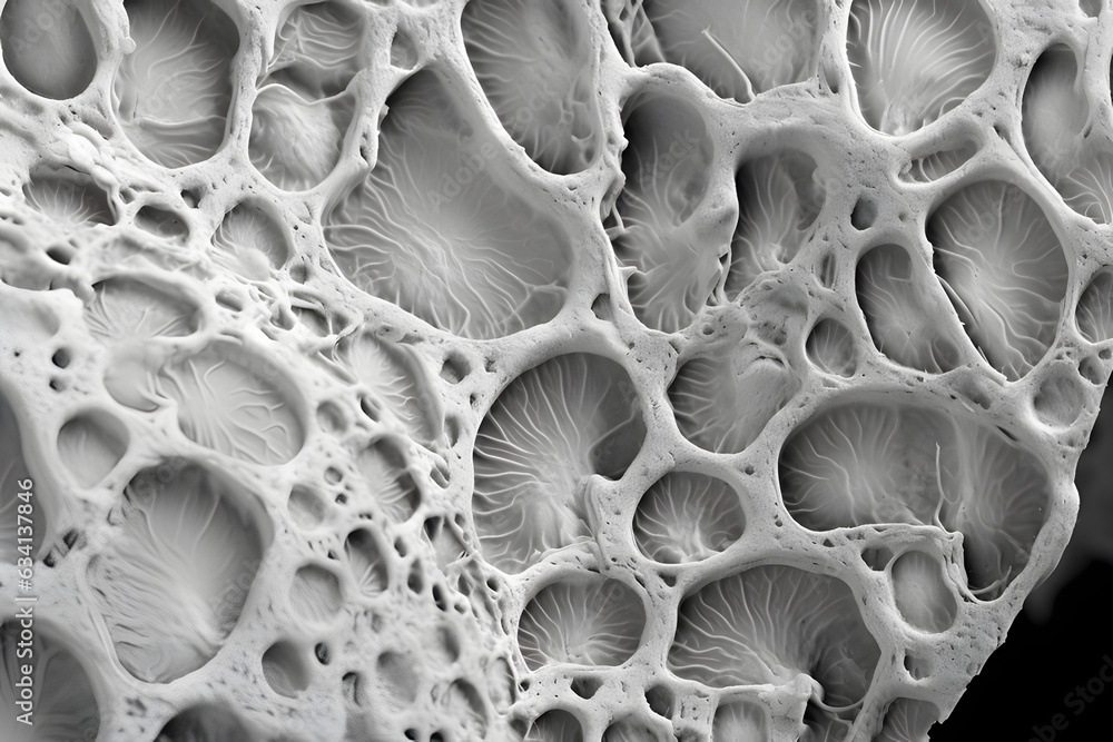 electron microscopy texture of bread ,electron microscopy.GenerativeAI ...