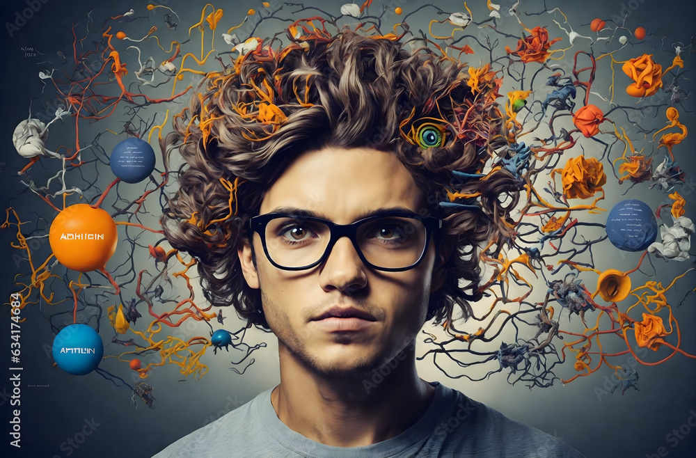 Visualizing ADHD Complexity A Dynamic Depiction of Focus, Distraction ...