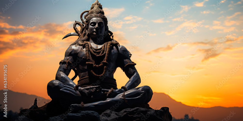 A Meditation on Shiva: A Statue of the Hindu God in a Unique ...