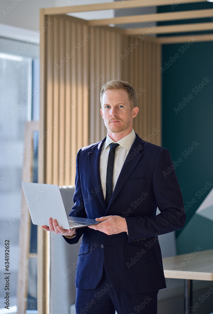 Confident young adult professional business man company leader, male ...