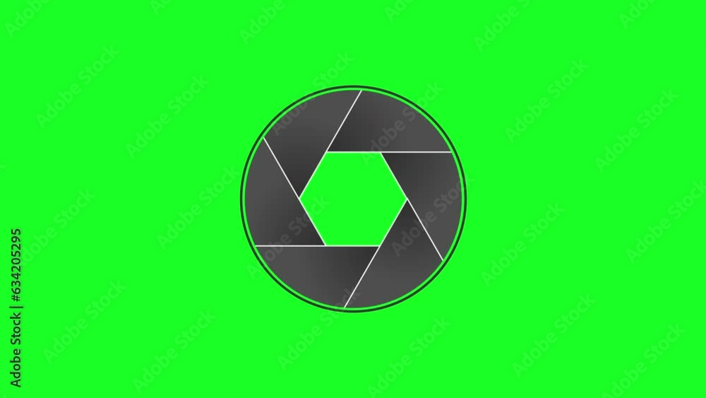 Digital illustrative demonstration animation of how it works camera ...