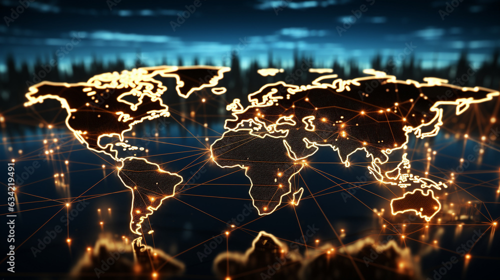 world map with code background HD 8K wallpaper Stock Photographic Image ...