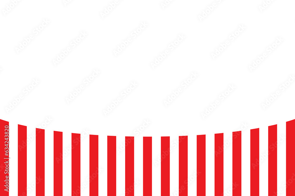 Digital png illustration of white and red stripes on transparent ...