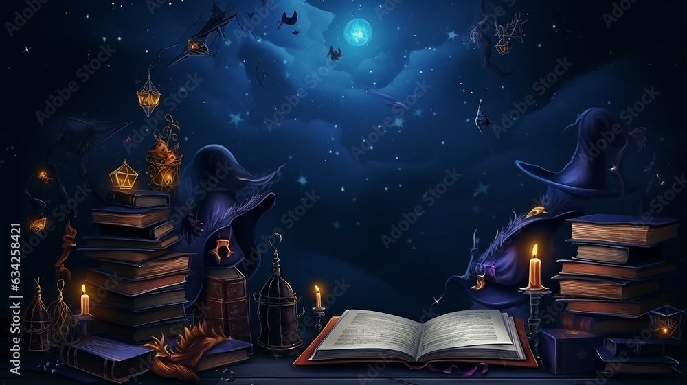 banner school of witchcraft and wizardry back to school of magic poster ...