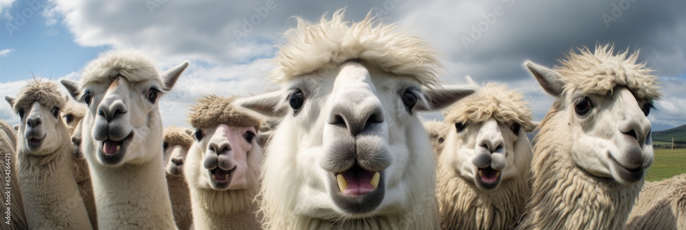 A Herd Of Sheep Standing Next To Each Other. Herding Sheep, Weather ...