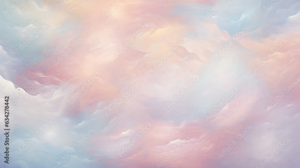watercolor light soft color clouds background in the style of drawing ...
