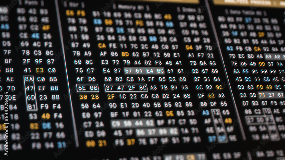 Computer Memory Code Encryption Technology For High Security Big Data 3978