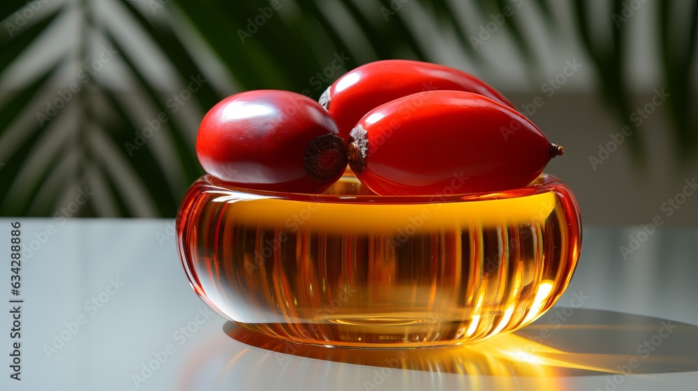 Oil palm fruit drupe, tree nectar for food and cosmetic industry ...