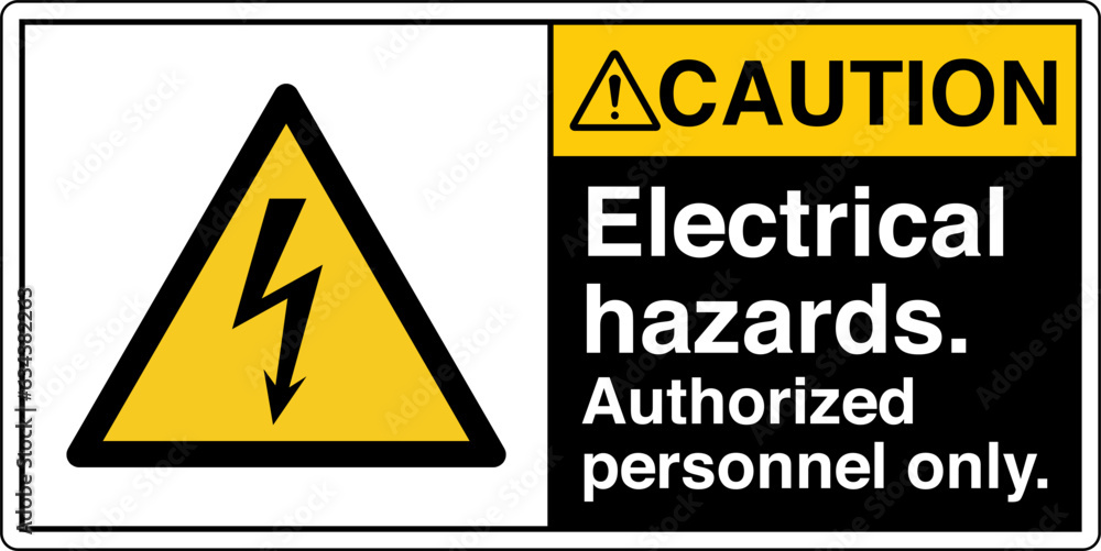ANSI Z535 Safety Sign Marking Label Symbol Pictogram Standards Caution ...