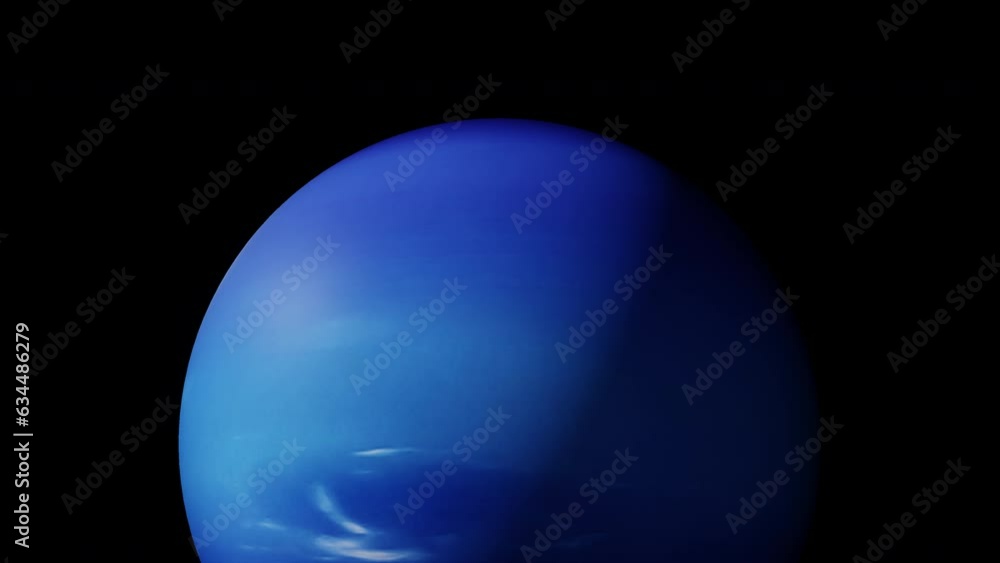 Planet Neptune with alpha channel overlay view from outer space 3d ...