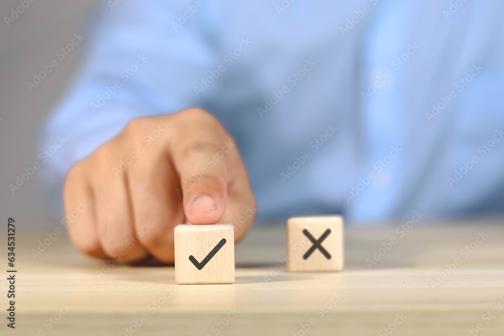 Choose between right and wrong symbols. True and False symbols accept ...