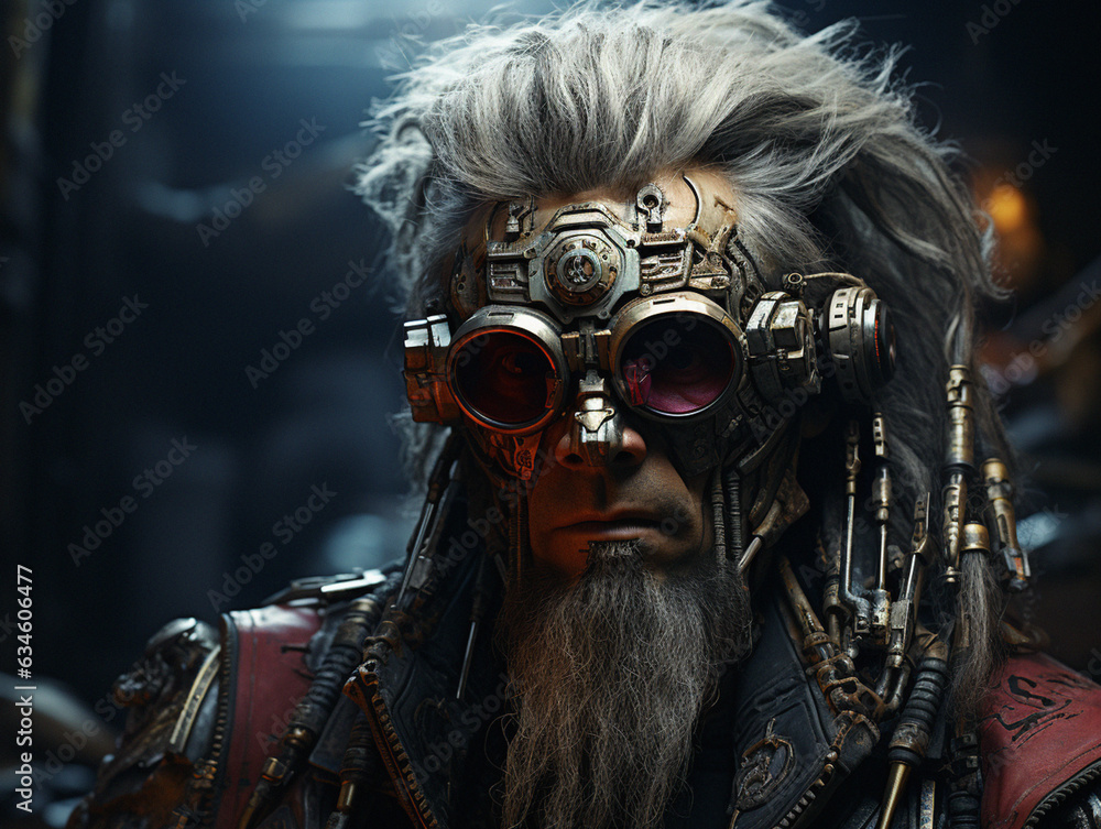 Cyberpunk Tyrant Unleashing Madness in UHD, cult leader cyberpunk crazy ...