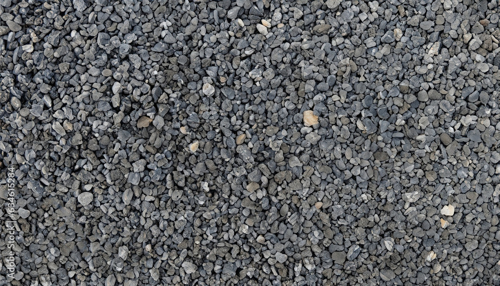Gray small rocks ground texture. black small road stone background ...