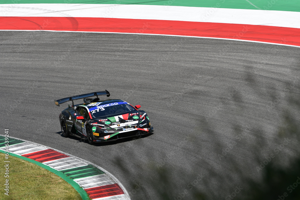Scarperia, 7 July 2023: Lamborghini Huracan SuperTrofeo of Team DL ...