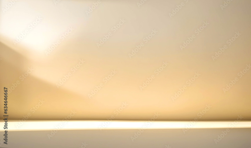 Minimalistic abstract light beige golden background for product ...