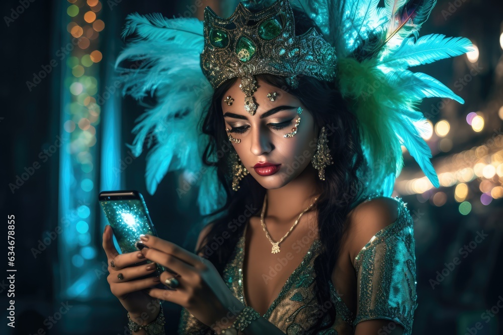 Electronic Dancing Queen. A fictional character created by Generated AI ...