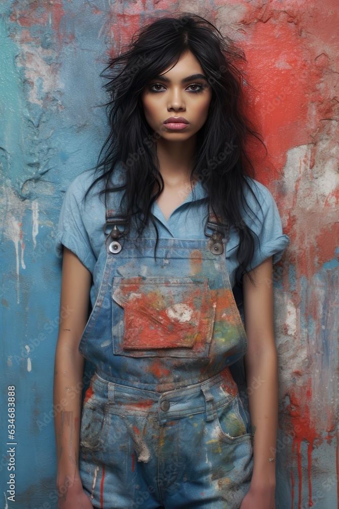The Artistic Muse - Portrait of a Creative woman. A fictional character ...