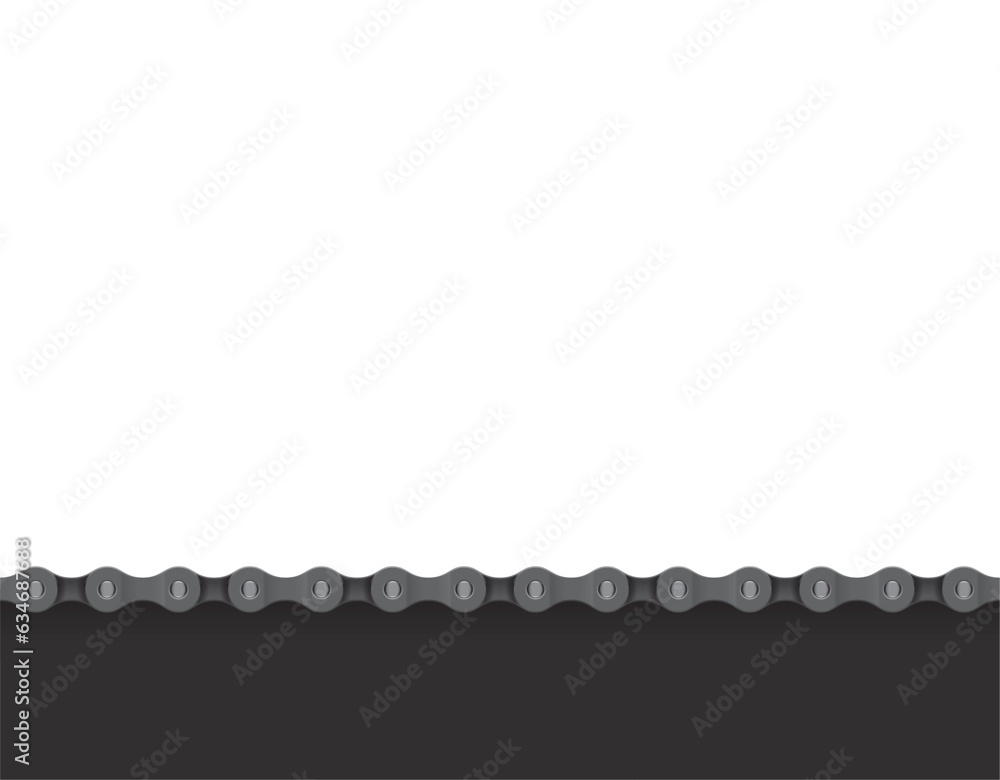 Vector darkened lower edge of the page decorated with a realistic ...