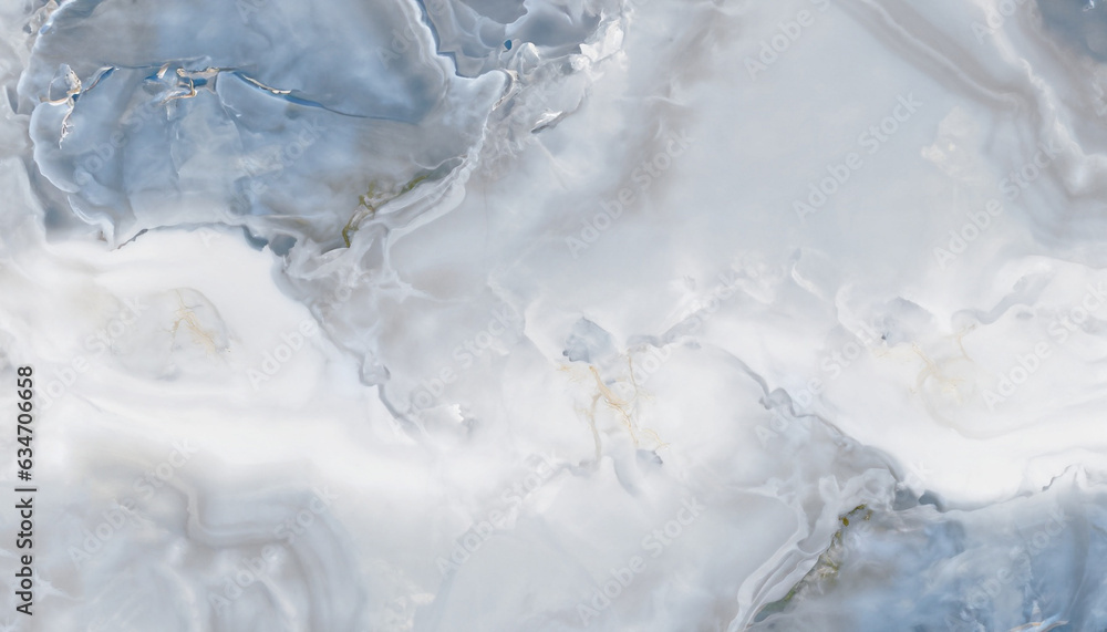 White blue Onyx light grey marble stone background, cloudy effect ...