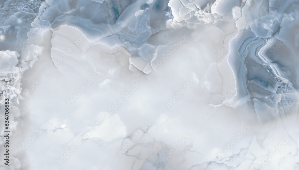 White blue Onyx light grey marble stone background, cloudy effect ...
