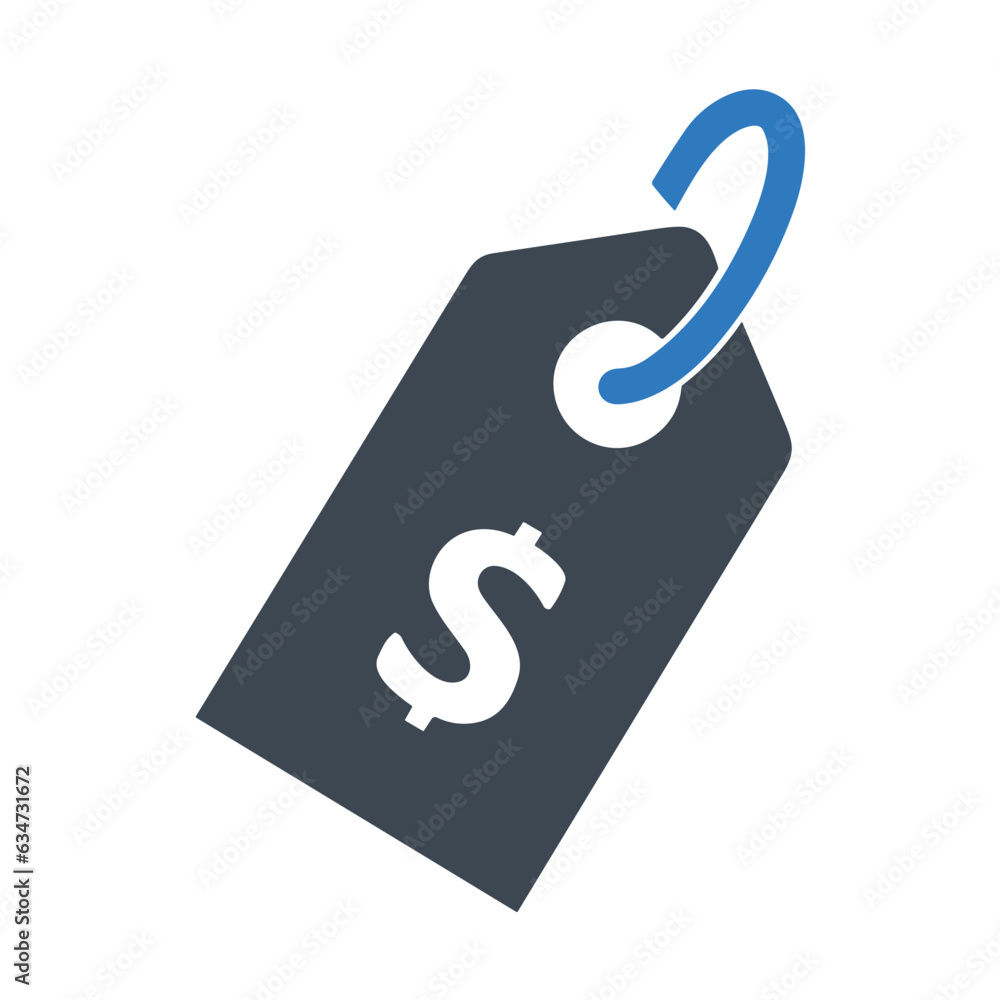 Price tag label icon symbol vector image. Illustration of product ...