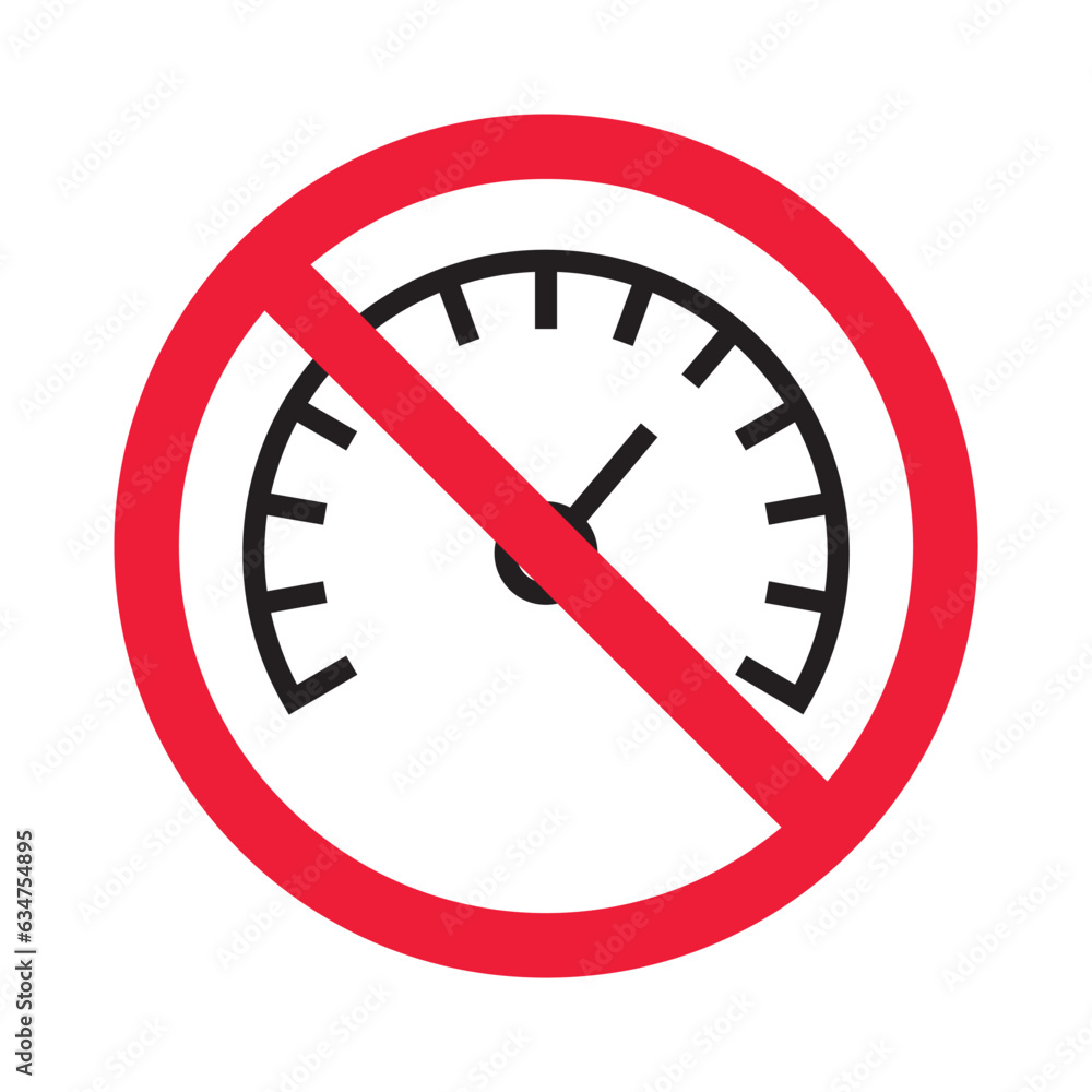 Forbidden Prohibited Warning, caution, attention, restriction label ban ...