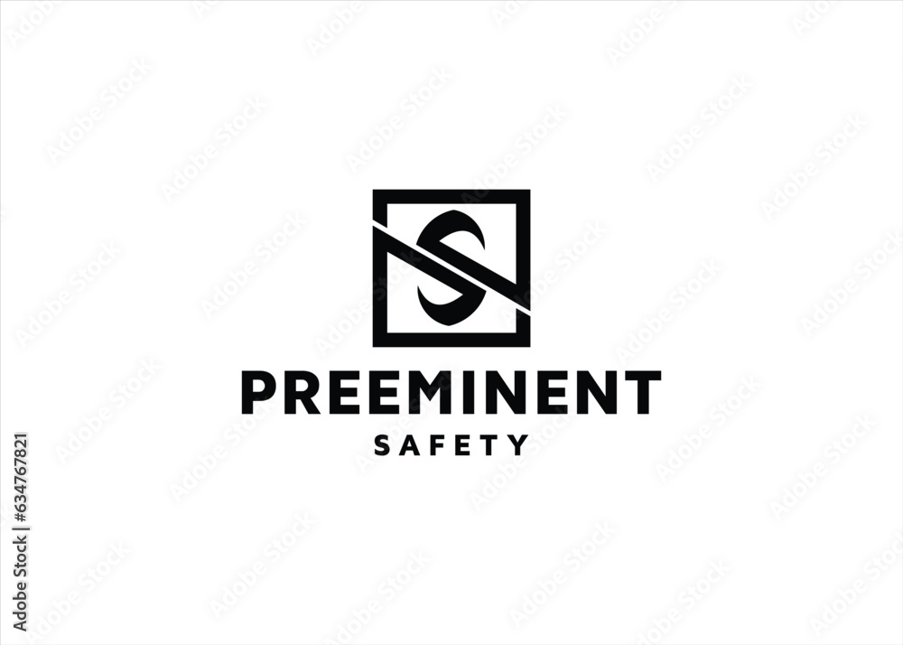 letter S and P logo design Stock Vector | Adobe Stock